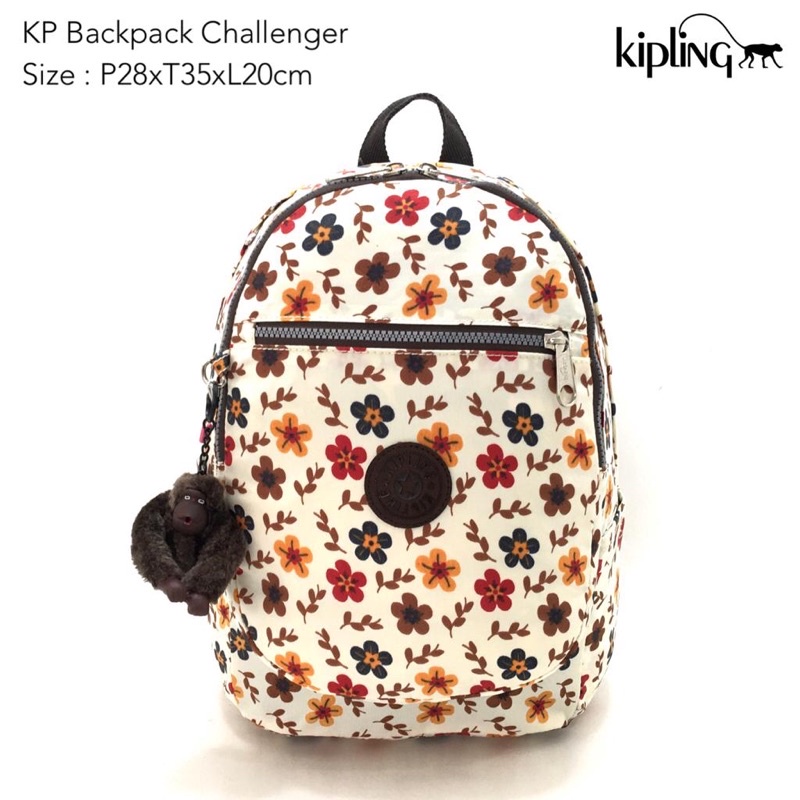 Jual Kipling Backpack Challenger | Shopee Indonesia