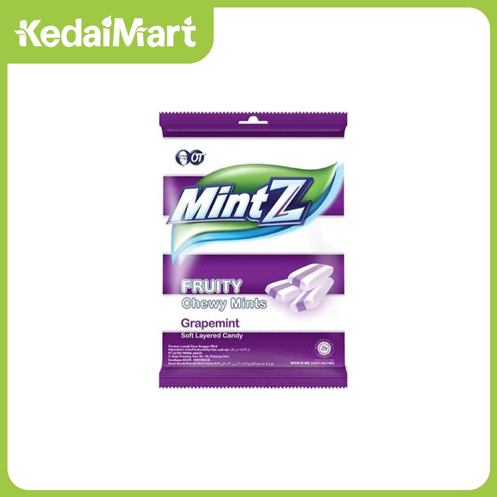 Jual MintZ Fruity Grape Mint 115 Gram | Shopee Indonesia