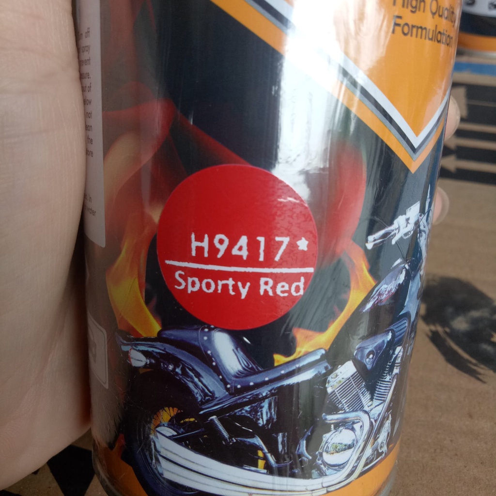 Jual cat semprot pilok pilox diton premium varian honda master red 9231 scoopy cream beige pearl ...