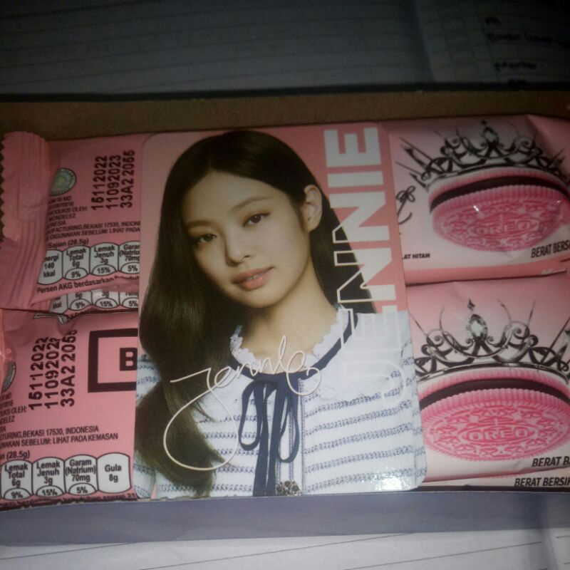Jual Oreo x Blackpink Kotak free pc (Unsealed) | Shopee Indonesia