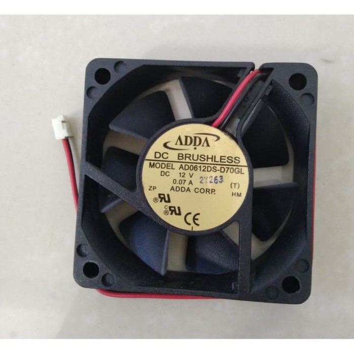 Jual Kipas Fan 12V 0.07A DC Brushless Model AD0612DS 6CM Tebal 1.5CM AddA san3sh Ayo Order ...