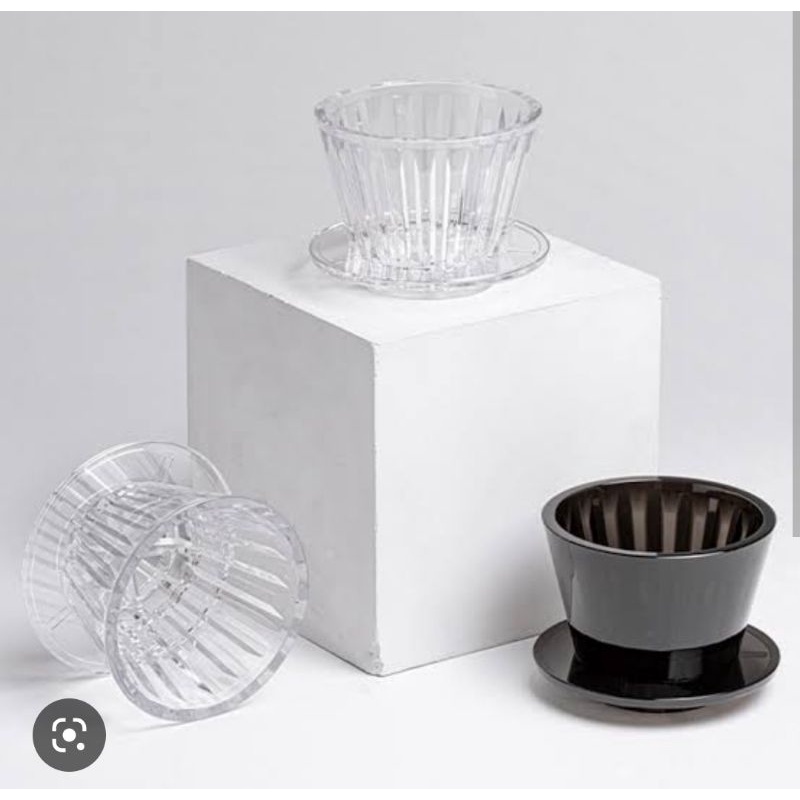 Jual TIMEMORE B75 COFFEE DRIPPER flat bottom acrylic driper kopi ...