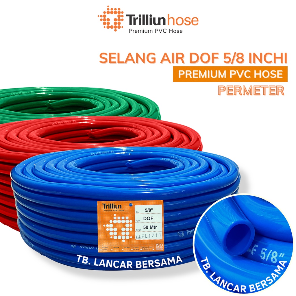 Jual SELANG AIR 5/8 INCHI DOF HARGA PERMETER | Shopee Indonesia