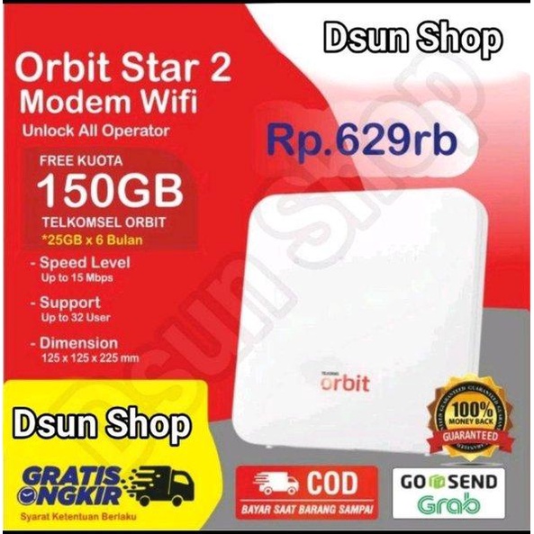Jual Modem Wifi Telkomsel Orbit Star 2 Huawei B312 | Shopee Indonesia