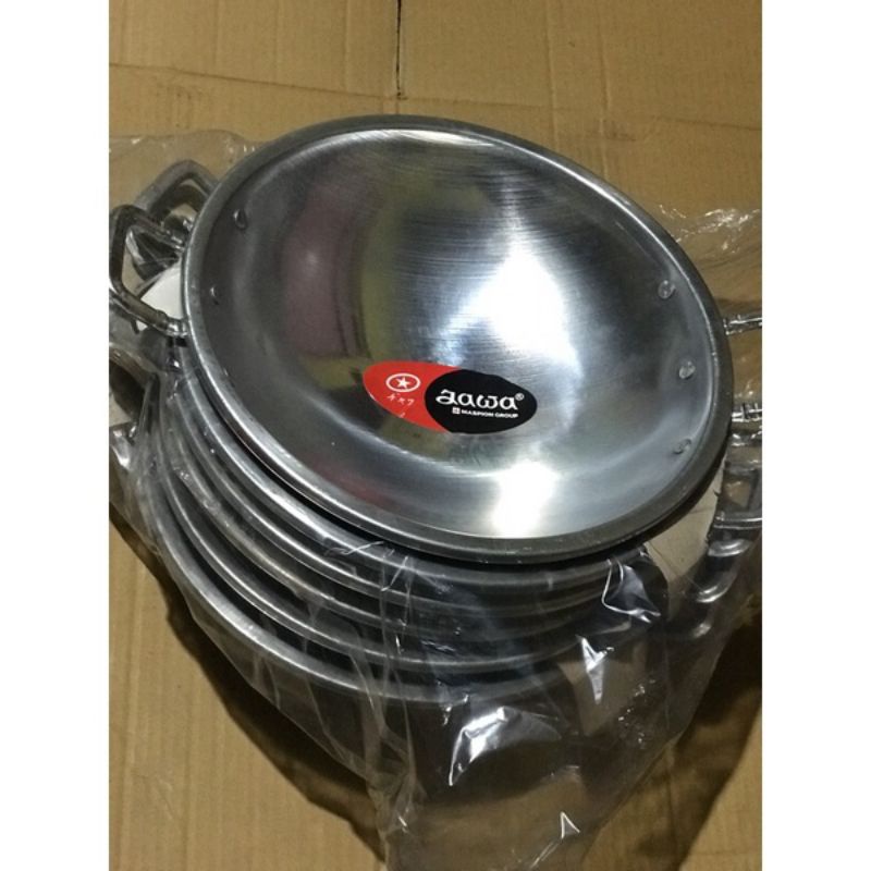 Jual Wajan Kuali Mini wajan jawa maspion aluminium 26 28 30 32 wajan ...