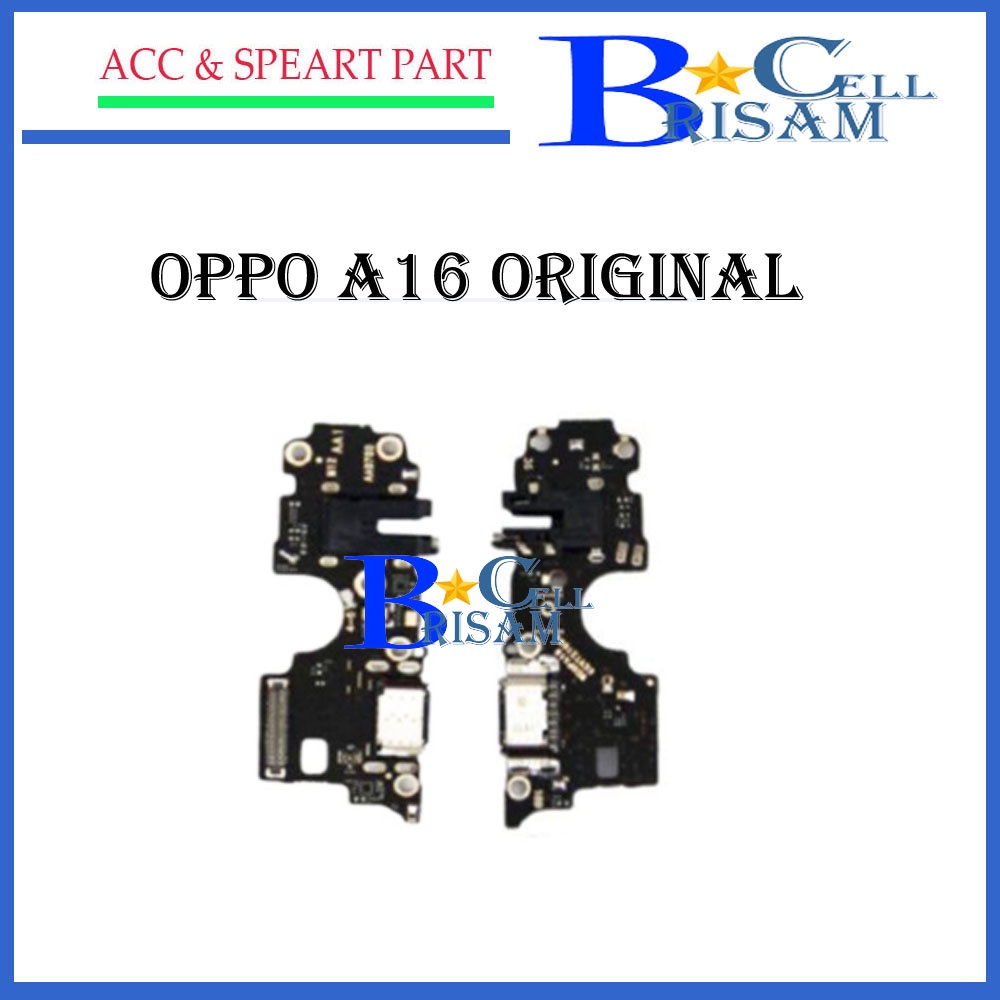 Jual Original Flexible Connector Charger & Mic & Handsfre Oppo A16 2021 ...