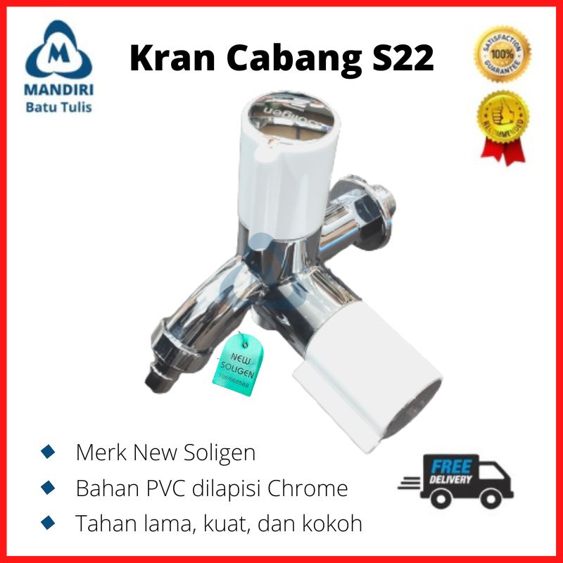Jual Kran Air Cabang Soligen Double S22 | Shopee Indonesia