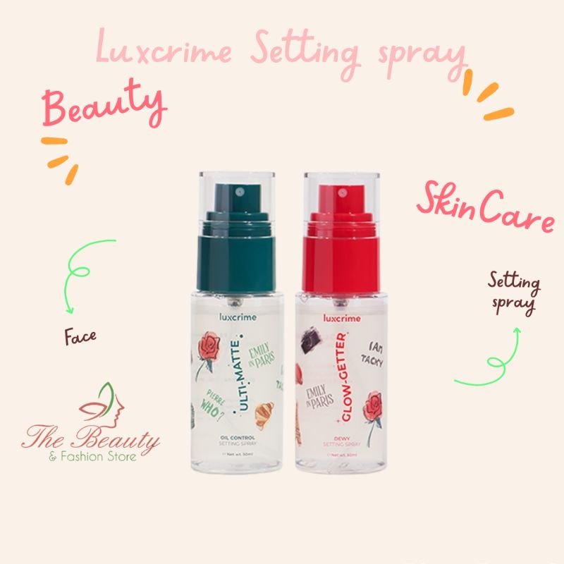 Jual Luxcrime Setting spray 50ml | Shopee Indonesia