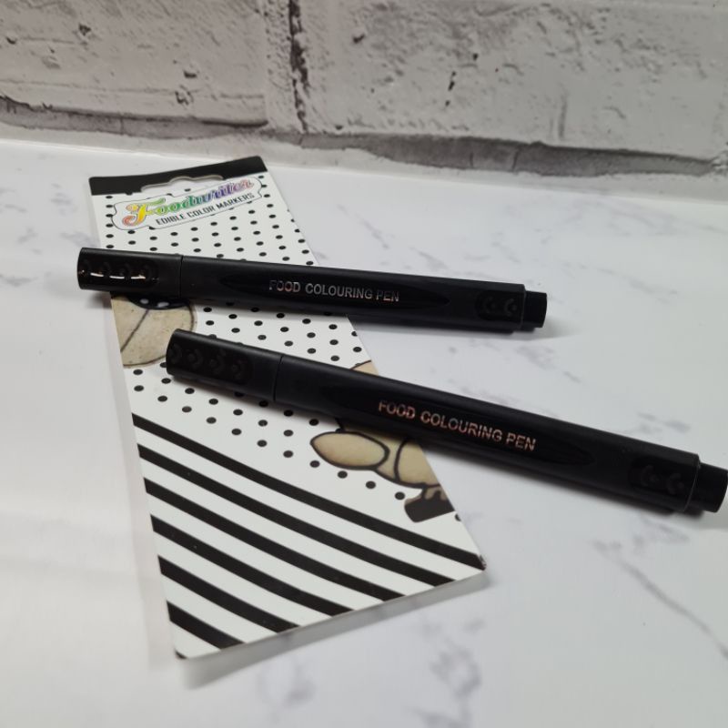 Jual Edible Food Pen Black ( 1 Pc ) | Shopee Indonesia