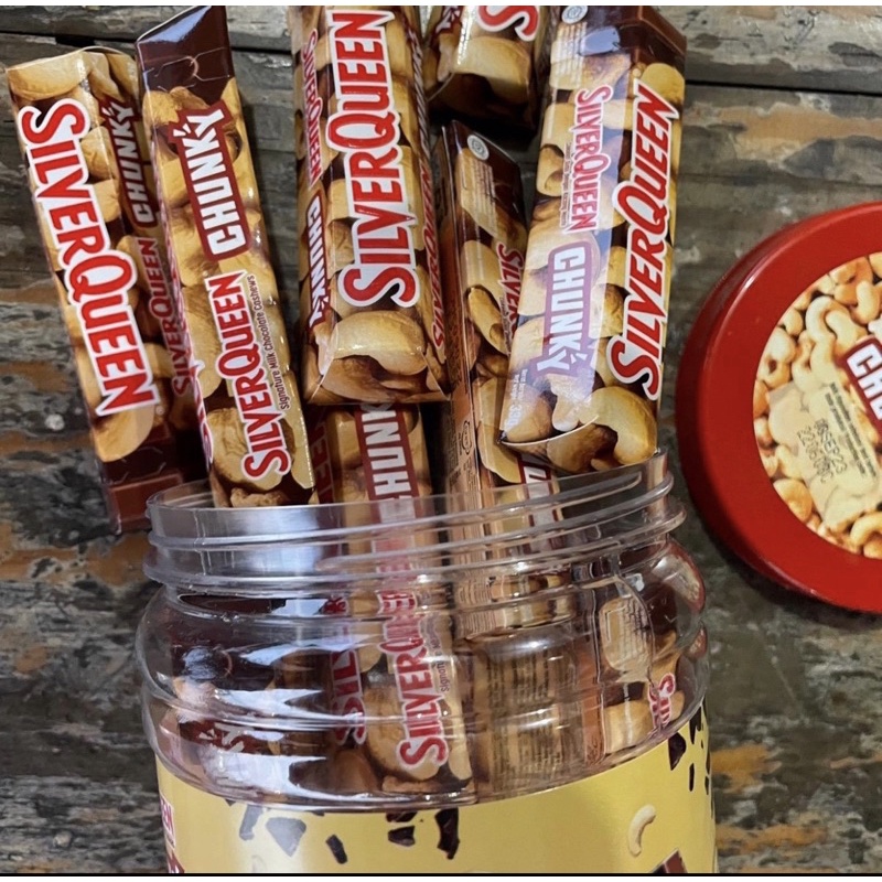 Jual Silverqueen Chunky Bar Jar | Shopee Indonesia