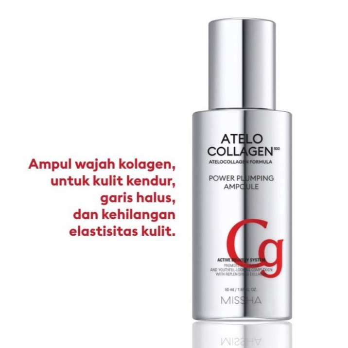 Jual Missha Atelo Collagen Power Plumping Ampoule 50ml | Shopee Indonesia