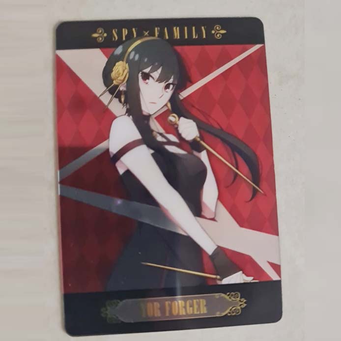 Jual Yor Forger - Spy x Family - SpyxFamily Kartu Metal Card Bandai ...