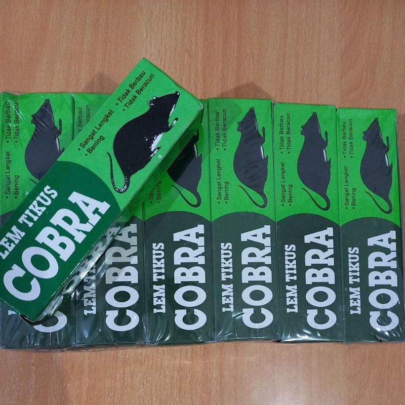 Jual Lem Tikus Merk Cobra 1 pcs | Shopee Indonesia