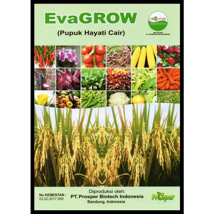 Jual Pupuk Evagrow Cair - Bio Organic Fertilizer - Pupuk Hayati - Pupuk ...