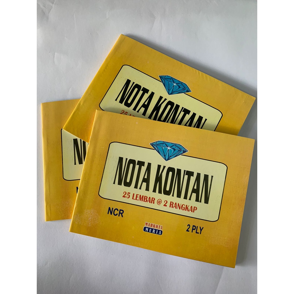 Jual Nota Kontan Besar 2 Ply NCR / Nota Besar 2 Ply Landscape | Shopee ...