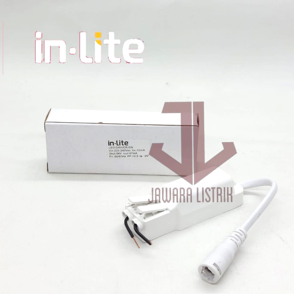 Jual INLITE INDP 6 WATT IN LITE DRIVER TRAVO PANEL LED DOWNLIGHT 6W ...