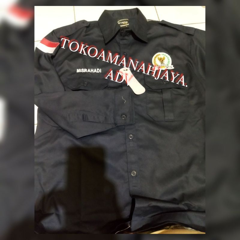 Jual kemeja panjang BPD Baju BPD seragam BPD pdh BPD kemeja kerja BPD ...