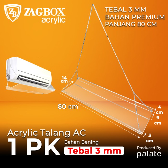 Jual REFLECTOR AC ACRYLIC - TALANG AC 1 PK- PENAHAN HEMBUSAN AC 3MM ...