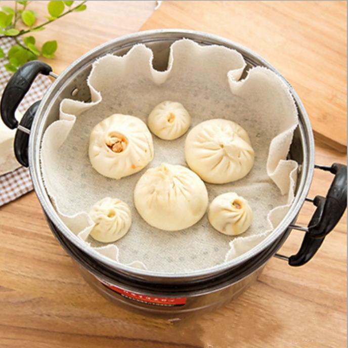 Jual Kain Kukusan Dimsum Siomay Bakpao Anti Lengket (30 cm) / Kain ...