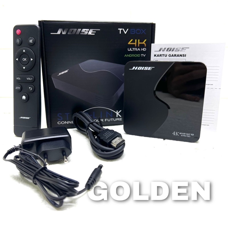 Jual TV Box Noise Starlink - Android TV 4K WiFi 2.4 5G Original ...