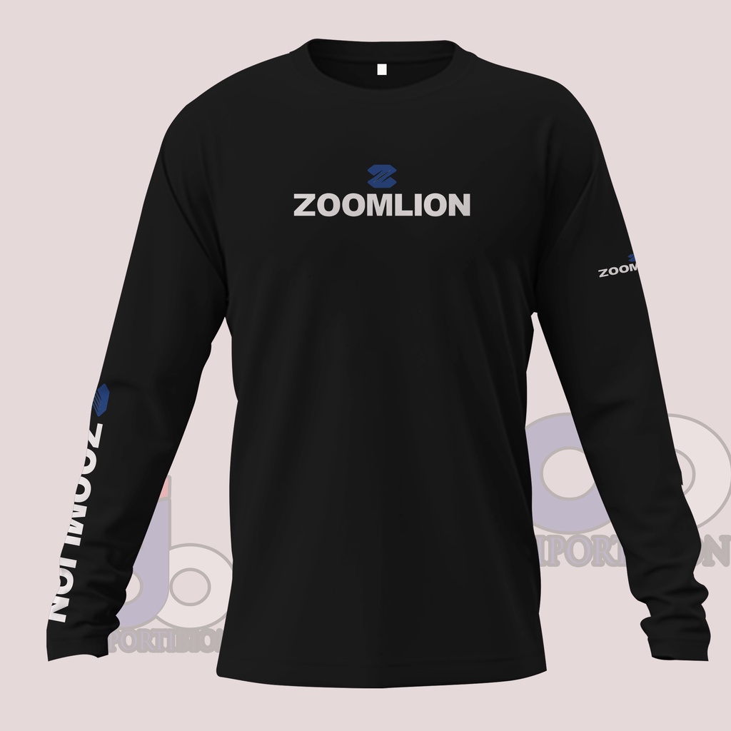 Jual KAOS HEAVY EQUIPMENT ZOOMLION LOGO LENGAN PANJANG / LOGO ZOOMLION ...