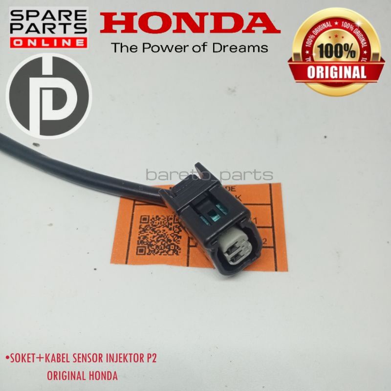 Jual SOKET+KABEL SENSOR INJEKTOR P2 MOTOR-SENSOR SPEED MOBIL HONDA ...