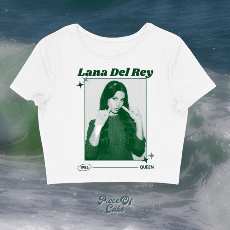 Jual Lana Del Rey Baby Tee | Crop Top Lana Del Rey | Shopee Indonesia