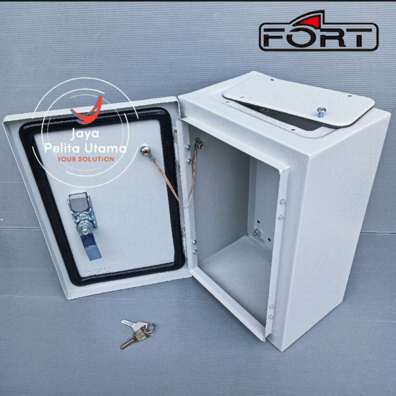 Jual box panel 20x30x15 metal indoor full 1mm pabrikan merk FORT ...