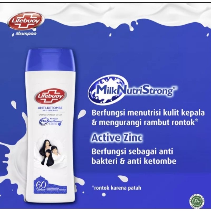 Jual Lifebuoy Shampoo Anti Dandruff 340ml | Shopee Indonesia
