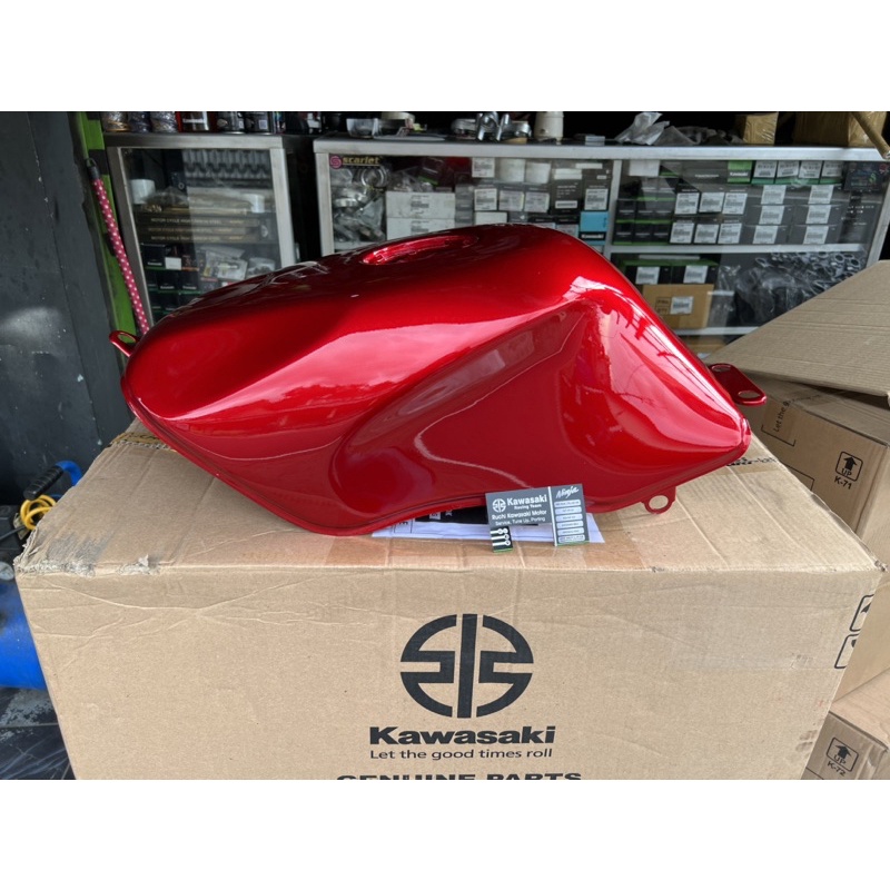 Jual tangki ninja Rr old rr new merah maroon original termurah ...