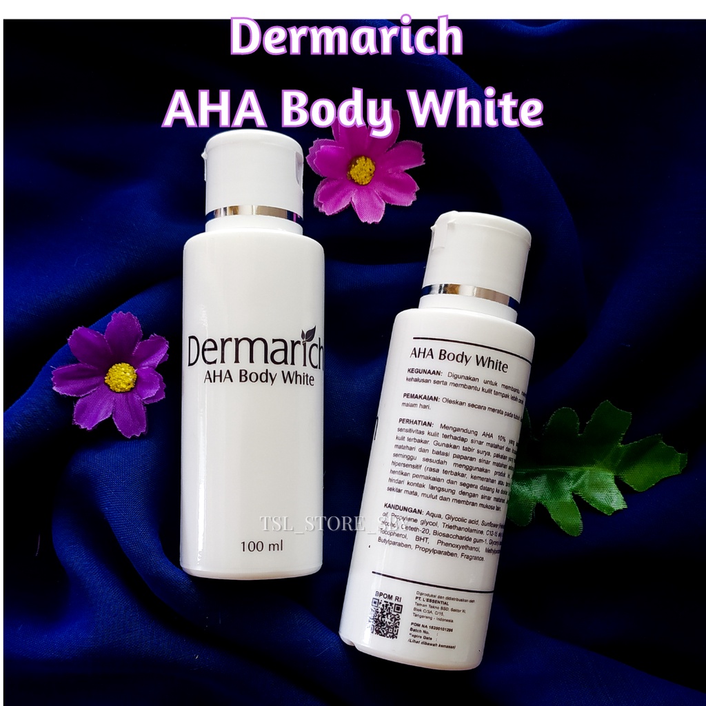 Jual Dermarich AHA Body White - Body Lotion Malam Whitening Dermarich ...