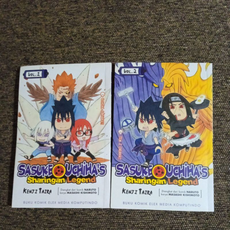 Jual Komik Sasuke Uchiha's Sharingan Legend | Shopee Indonesia