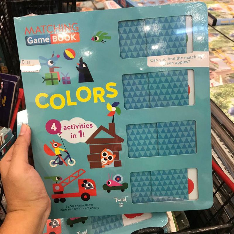 Jual Matching Game Book - Colors 4in1 | Shopee Indonesia