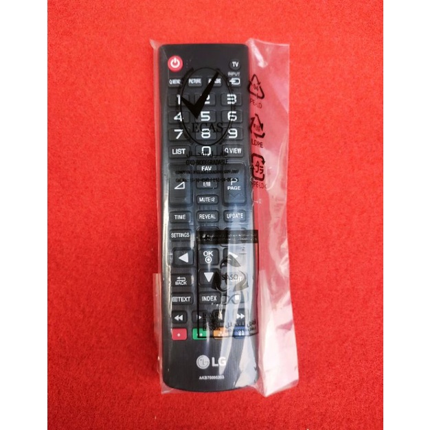 Jual REMOT REMOTE TV LG LED LCD ORIGINAL AKB SERIES COCOK SEGALA TV LG ...