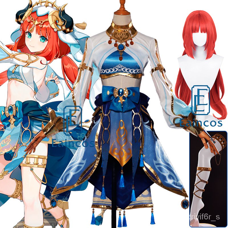 Jual Game Genshin Impact Nilou Cosplay Halloween Party Costume Nilou