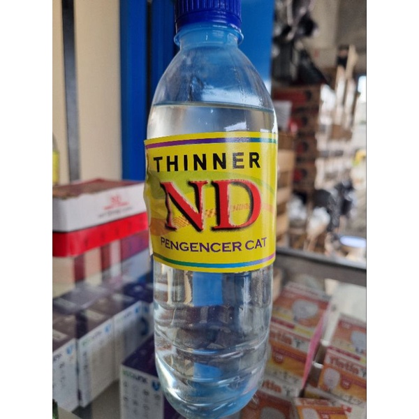 Jual Thinner ND botol / Pengencer cat / Pelarut cat | Shopee Indonesia