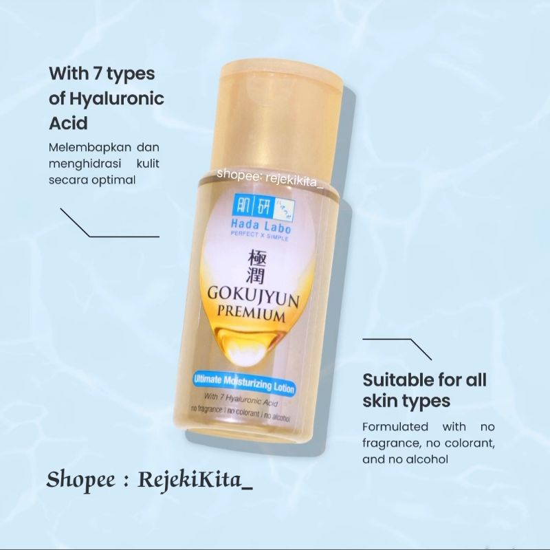 Jual [BPOM] Toner Hada Labo Gokujyun PREMIUM Ultimate Moisturizing ...