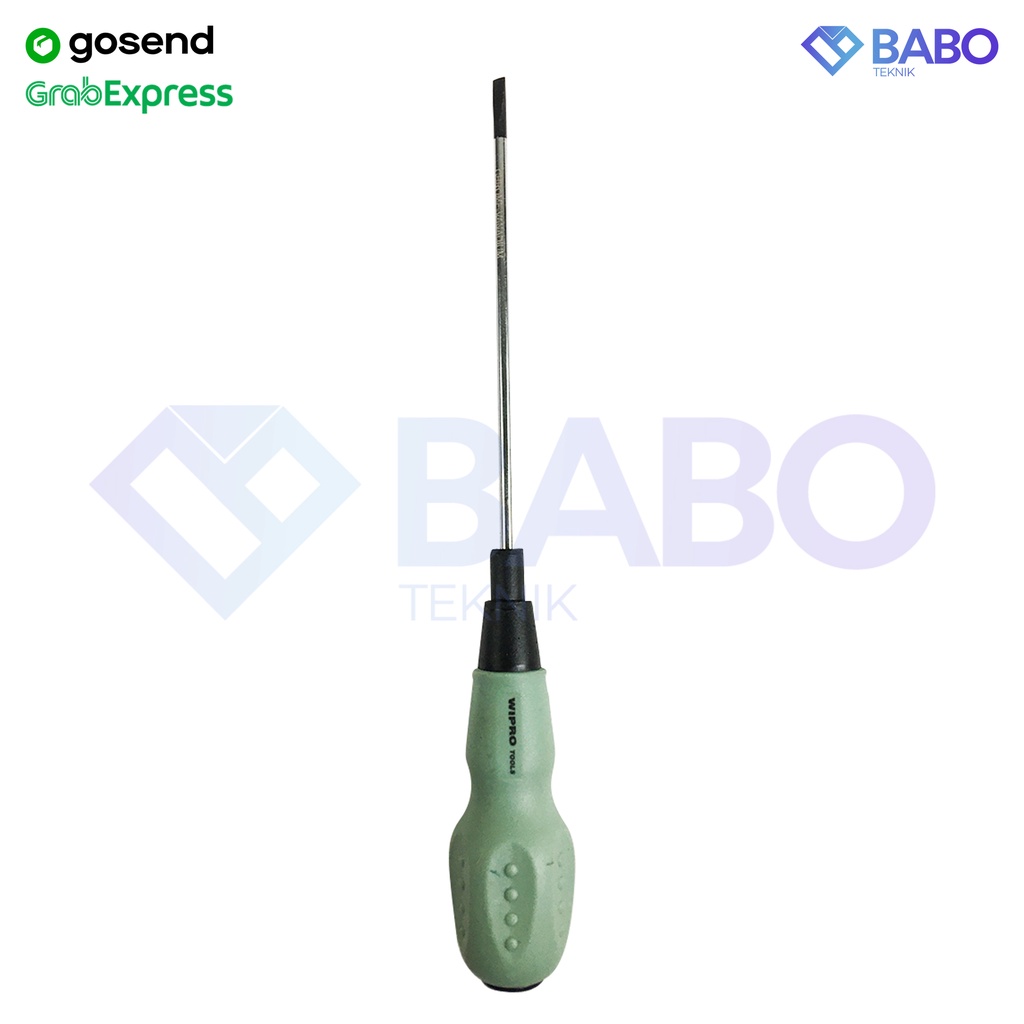 Jual WIPRO ST4 Obeng Karet / Obeng Soft Handle 4X150 Hijau ...