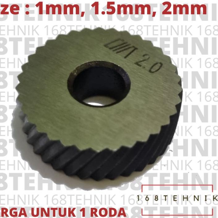 Jual Promo!! MATA KNURLING SILANG 1.0MM / MATA KARTEL / RODA KNURLING ...