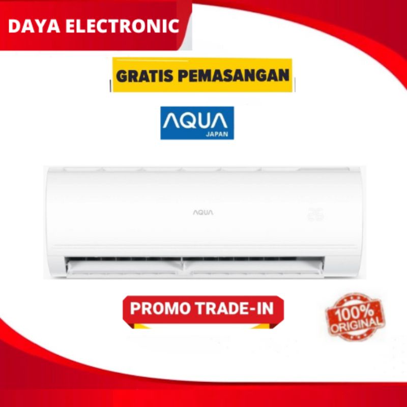 Jual FREE INSTALASI AC 1/2 PK AQA- KR5FQAL AQUA AC SPLIT | Shopee Indonesia