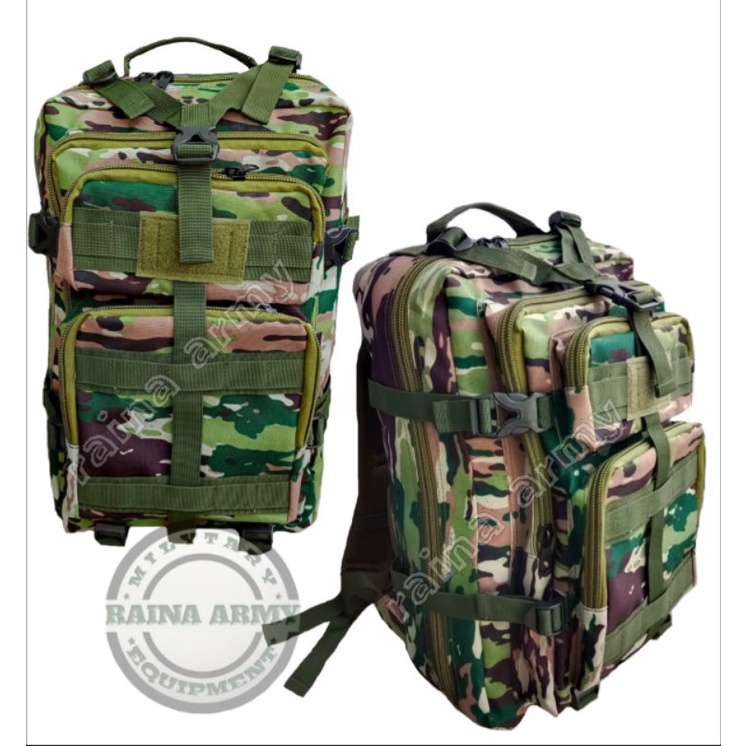 Jual tas ransel army 3p tas punggung army model lebanon loreng multicam ...