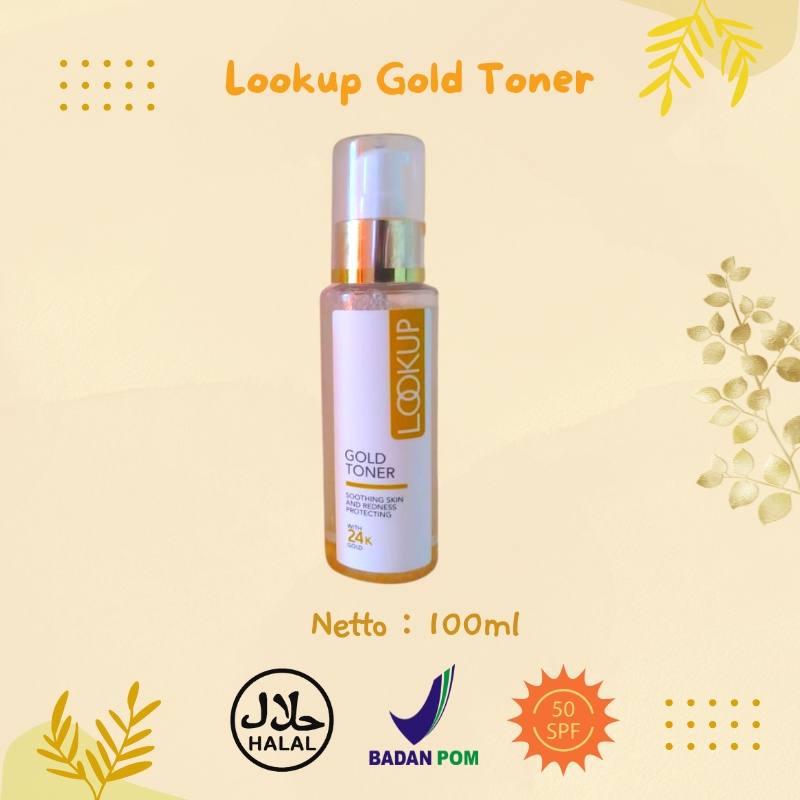Jual GOLD TONER Dengan Ekstrak Niacinamide dan Kandungan Emas | 100% ...