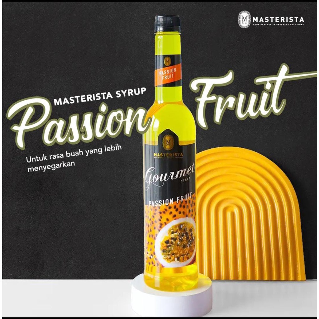Jual Masterista Syrup Passion Fruit | Shopee Indonesia