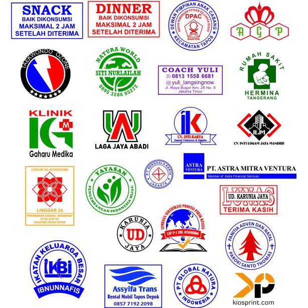 Jual stempel otomatis kotak 3 warna | Shopee Indonesia