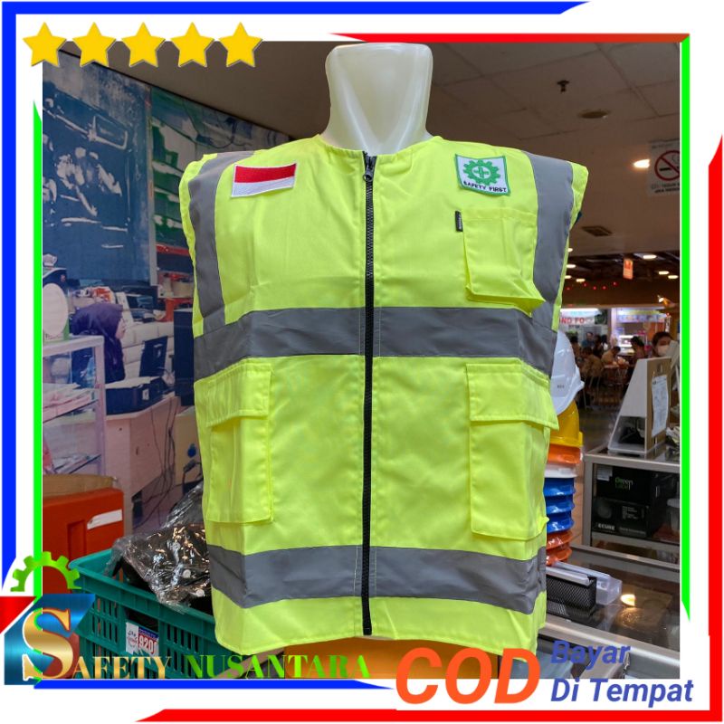 Jual Rompi Safety K3 / Rompi Safety Proyek / Rompi Safety Tambang ...