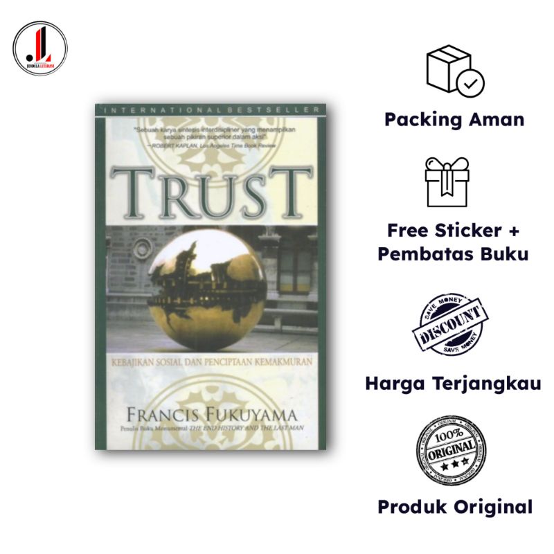 Jual Original - Trust: Kebajikan Sosial dan Penciptaan Kemakmuran ...