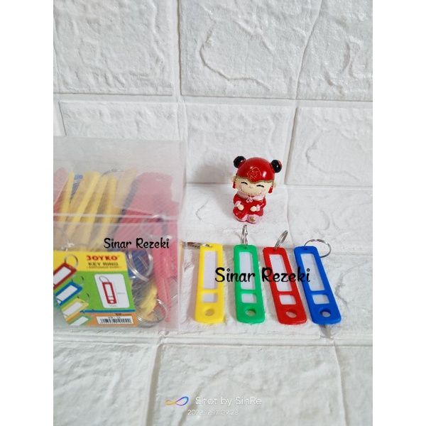 Jual 4 buah!!KR-10/KR-8/Key ring/gantungan kunci warna/key ring joyko ...