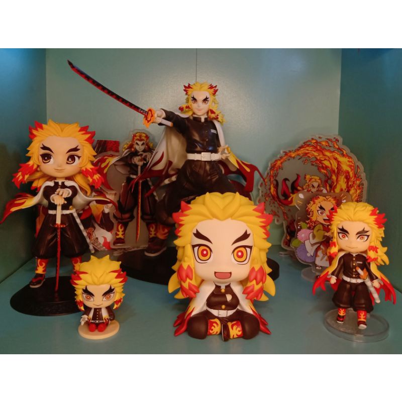 Jual Ori Bib Figuarts Mini Rengoku Kyojuro Figure Kimetsu no yaiba ...