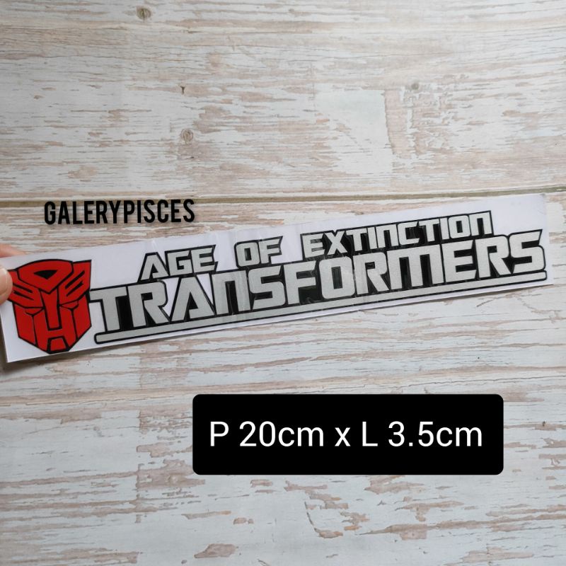 Jual STIKER CUTTING MOTOR STICKER TRANSFORMERS | Shopee Indonesia