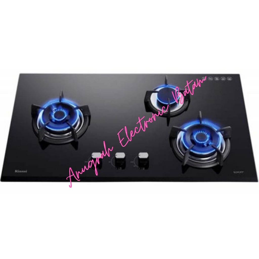 Jual Kompor gas tanam built-in gas hob 3 tungku RINNAI RB-93UG RB93UG BATAM | Shopee Indonesia